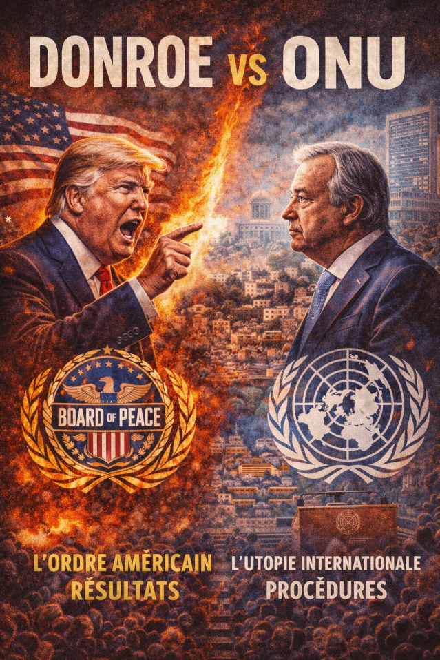 Le Conseil de la Paix – l’ONU version DonRoe, présidée par Don Trump ...